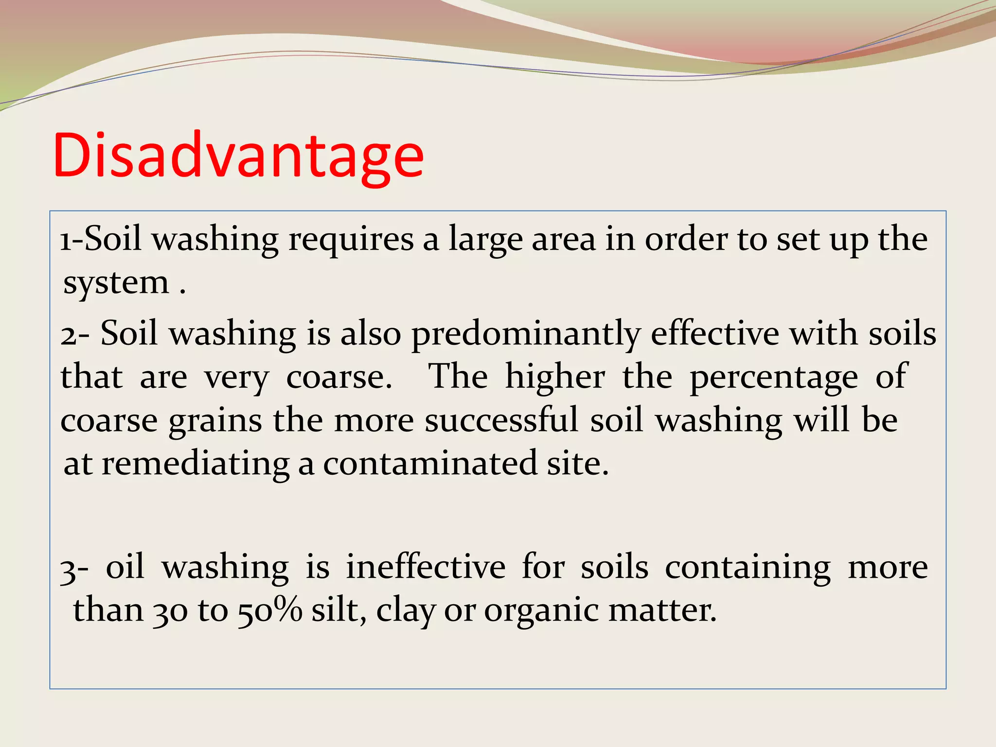 Soil washing by shahad duja | PPSX