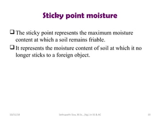 Soil water | PPT