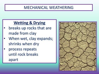 Wetting And Drying Weathering