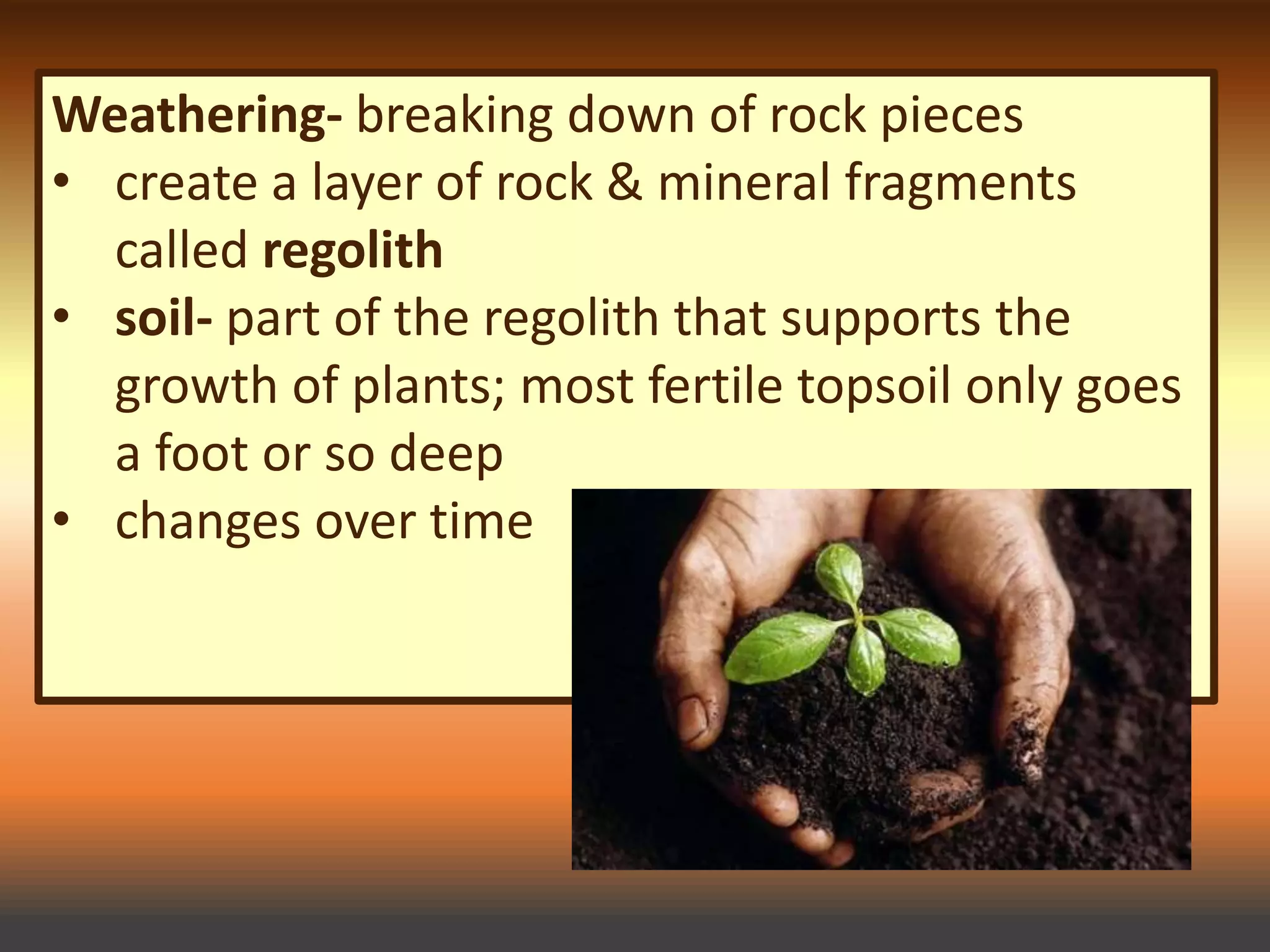 Soil and Water 1 Notes (Soil) | PPTX