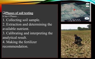 Soil & Water Analysis ppt 01,03 | PPTX