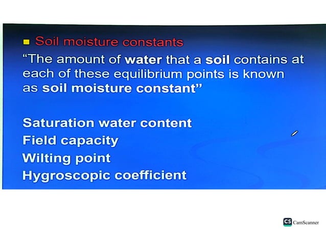Soil Water And soil moisture content.pdf