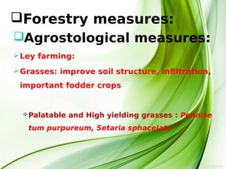 Soil water conservation methods in agriculture | PDF