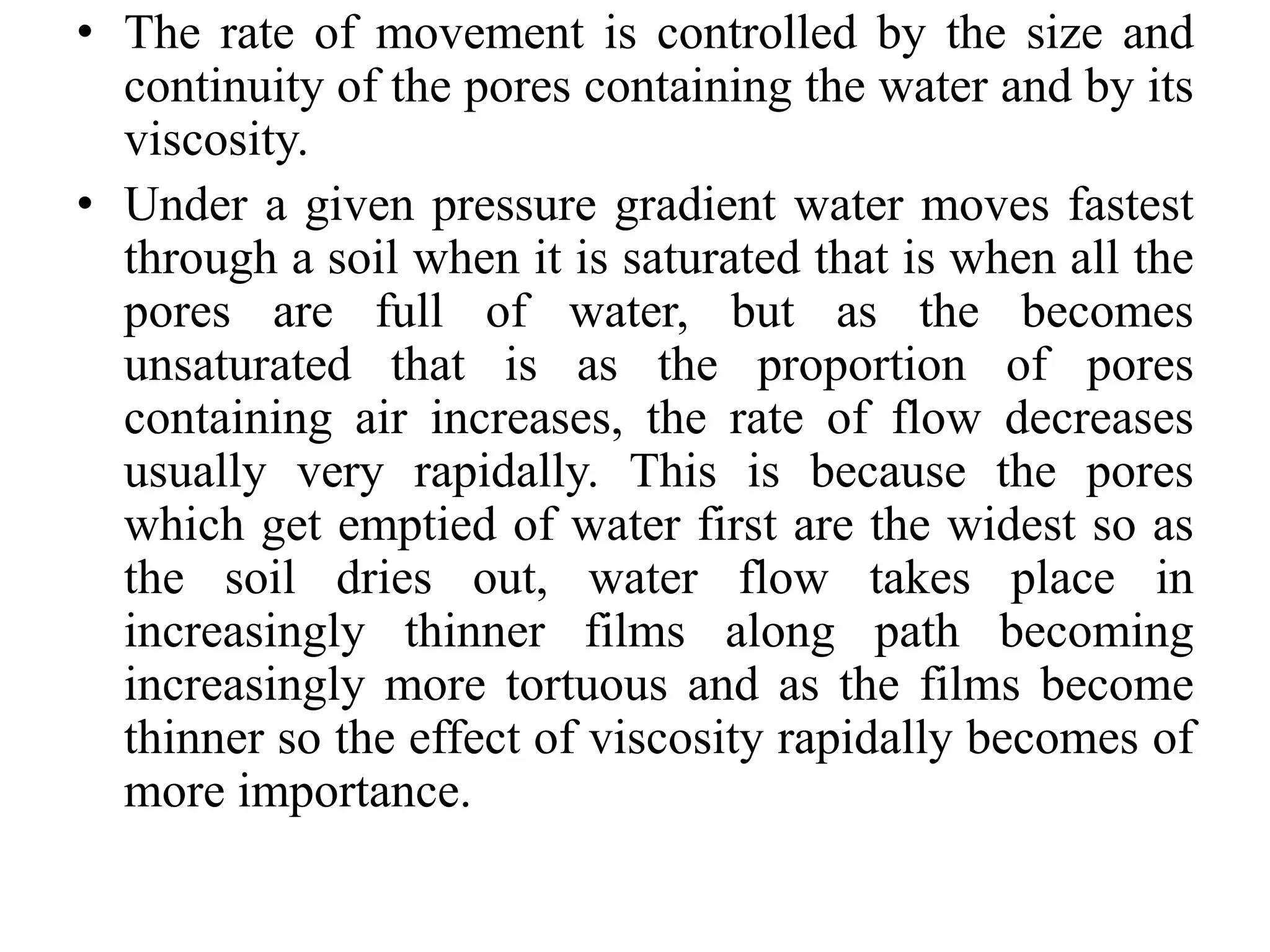 Soil water movement in soil (1).pptx water | PPTX