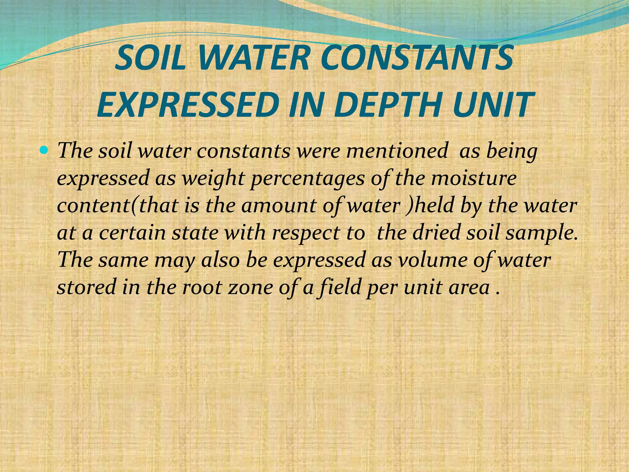 Soil water plant relationship | PPTX