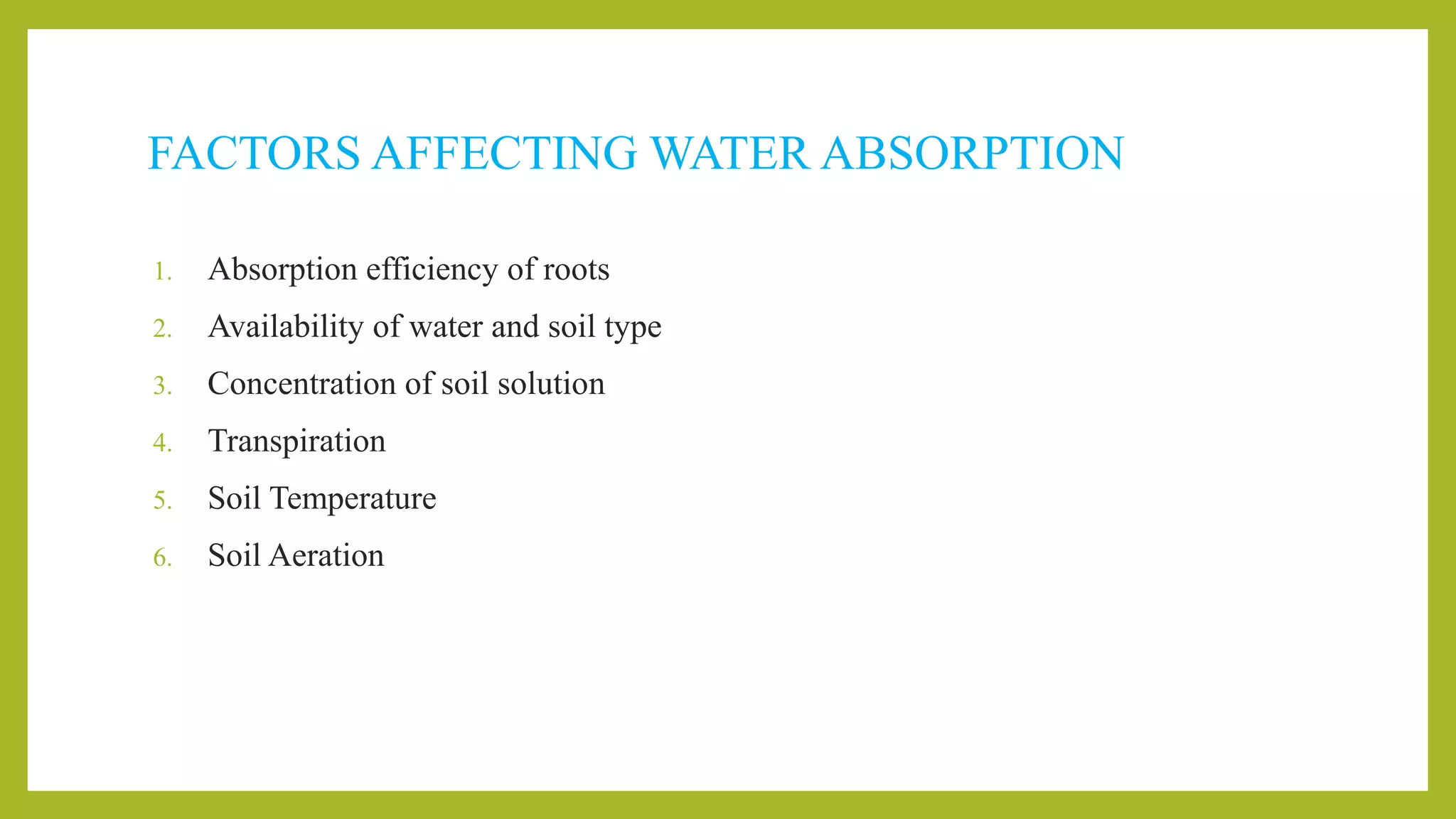 Soil water plant relationship | PPTX