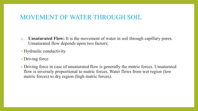 Soil water plant relationship | PPT