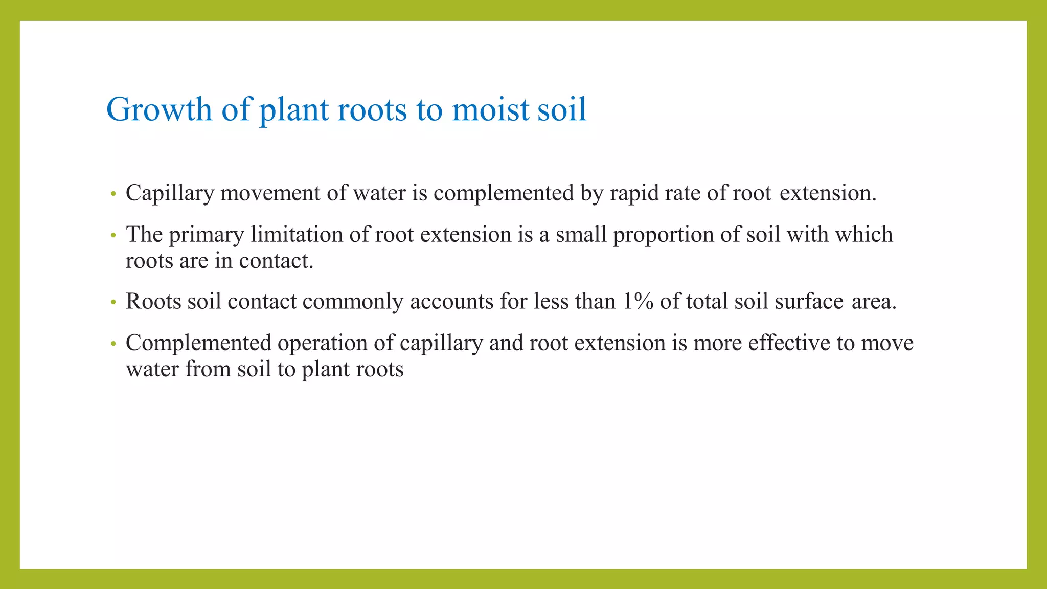 Soil water plant relationship | PPTX