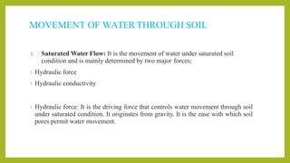 Soil water plant relationship | PPTX