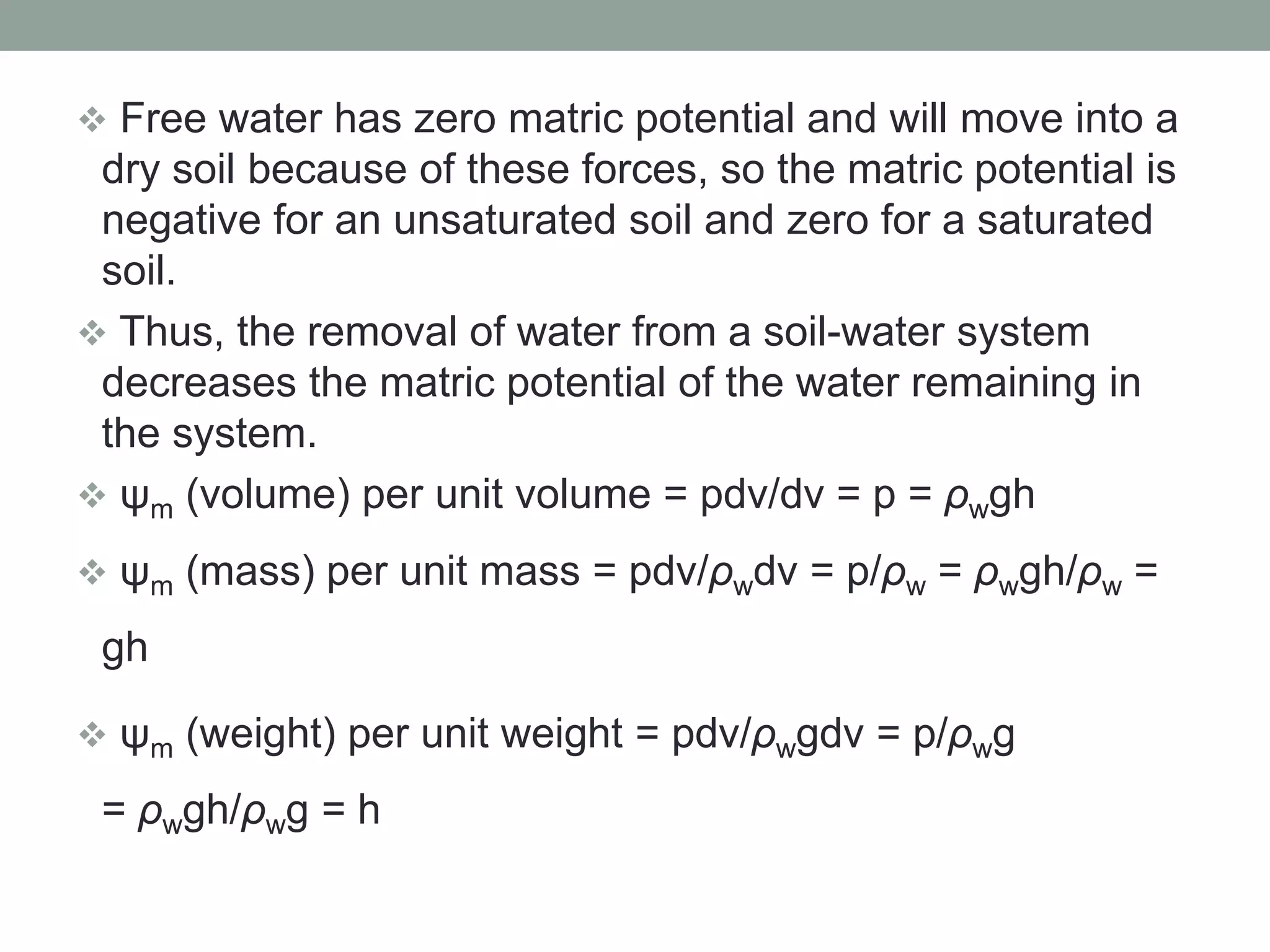 Soil water potential and its components.pptx