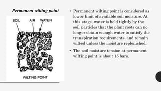 Soil water relations | PPT