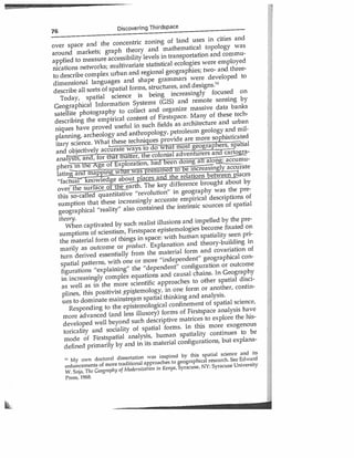 Edward Soja's Thirdspace Theory pdf version | PDF