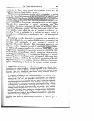 Edward Soja's Thirdspace Theory pdf version | PDF