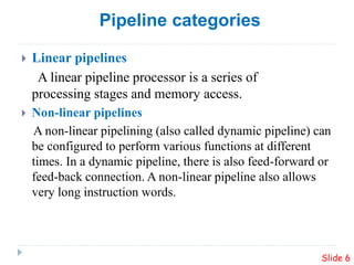 Design pipeline architecture for various stage pipelines | PPTX