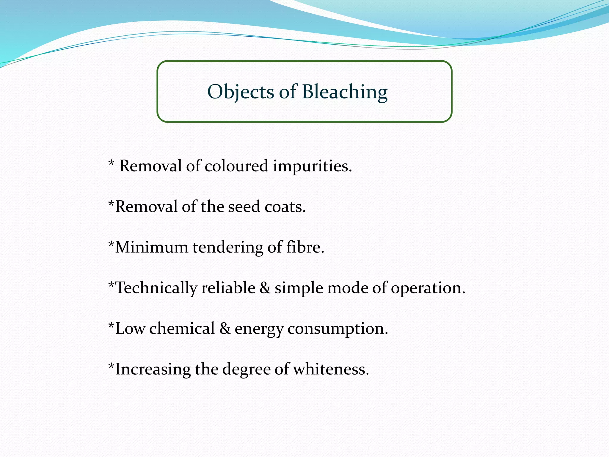 Presentation on Textile Bleaching | PPTX