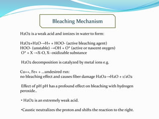 Presentation on Textile Bleaching | PPTX