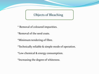 Presentation on Textile Bleaching | PPTX