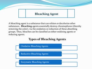 Presentation on Textile Bleaching | PPTX