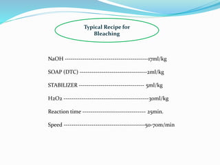Presentation on Textile Bleaching | PPTX
