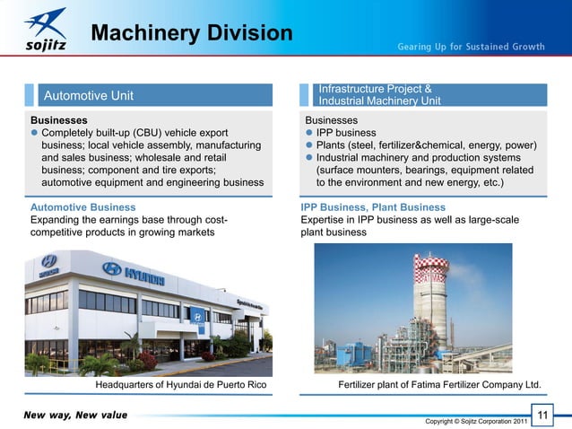 Sojitz Company Presentation 2012 | PDF | Commodities | Economy