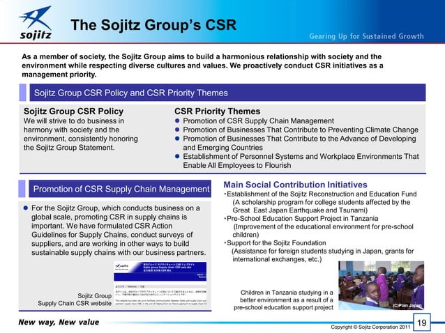 Sojitz Company Presentation 2012 | PDF | Commodities | Economy