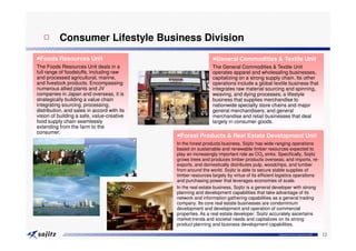 Sojitz Presentation General & Pv | PDF