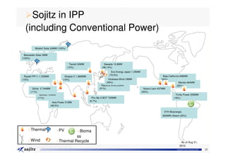 Sojitz Presentation General & Pv | PDF