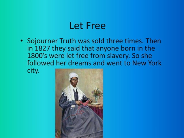 Sojourner Truth | PPTX