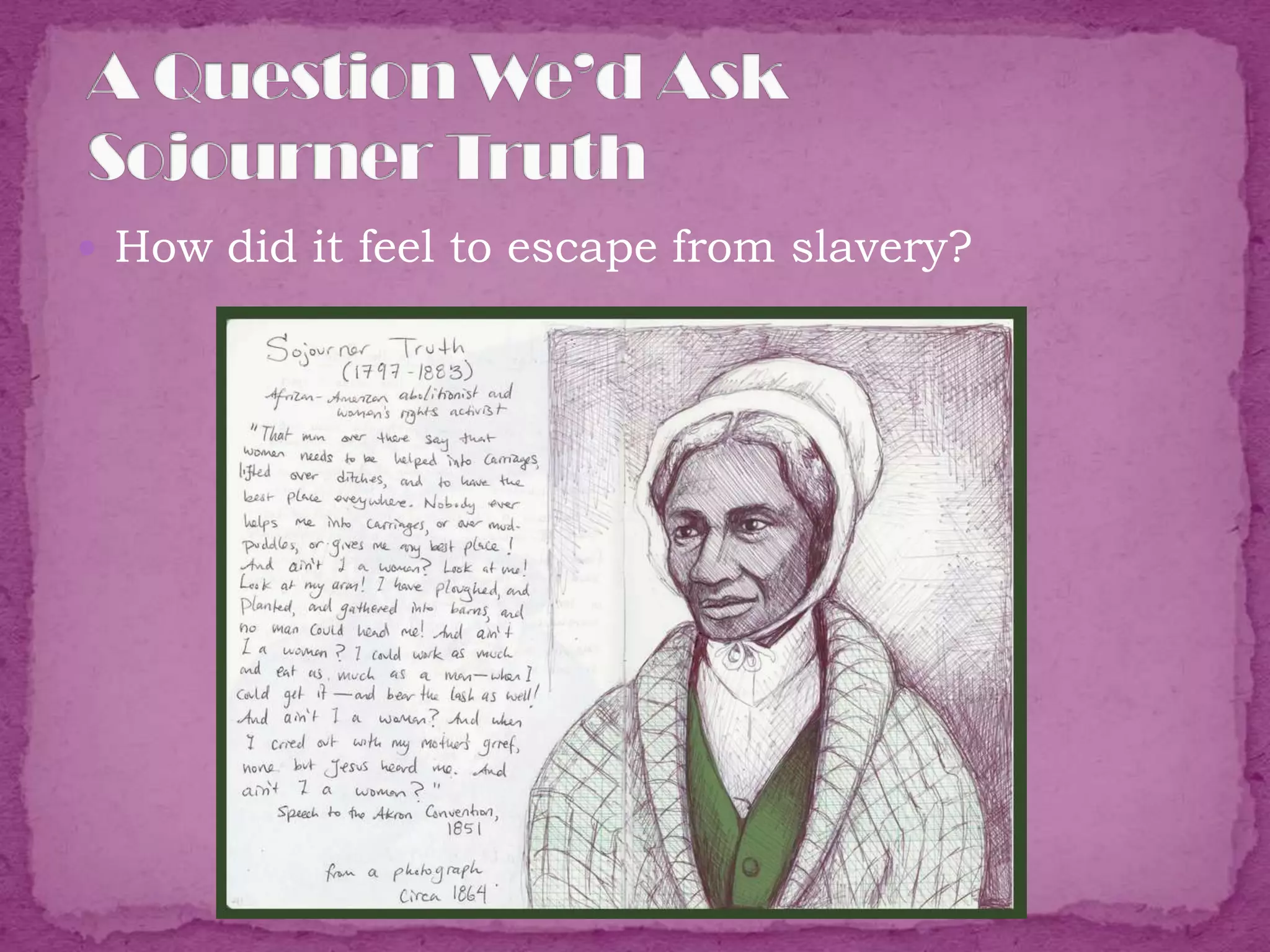 Sojourner Truth | PPTX