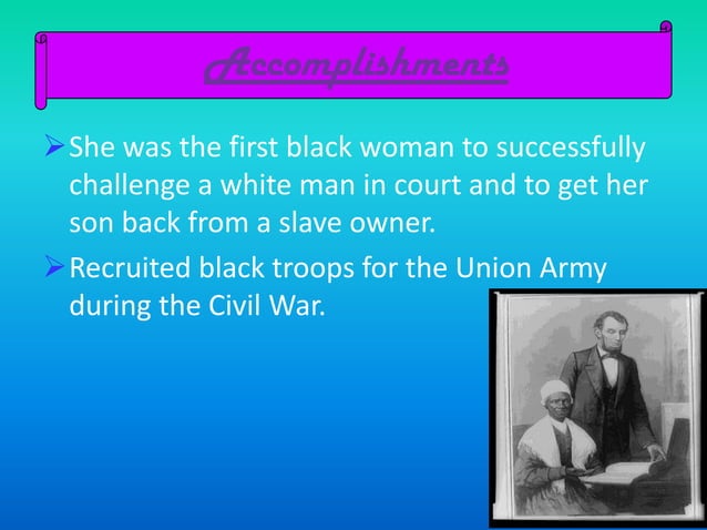 Sojourner Truth | PPTX | Crime & Harmful Acts to Individuals, Society ...