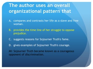 Sojourner truth review | PPTX