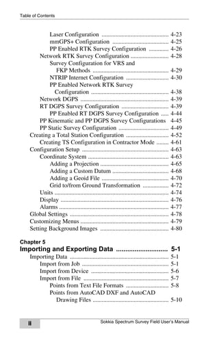 Sokkia spectrum-survey-field-manual | PDF