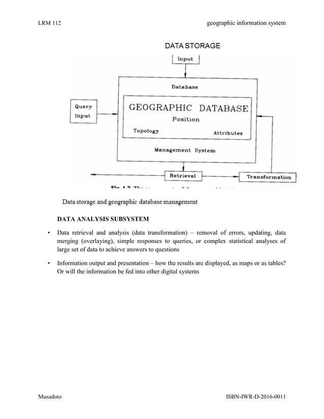 INTRODUCTION GEOGRAPHIC INFORMATION SYSTEM | PDF