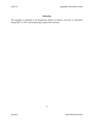 INTRODUCTION GEOGRAPHIC INFORMATION SYSTEM | PDF