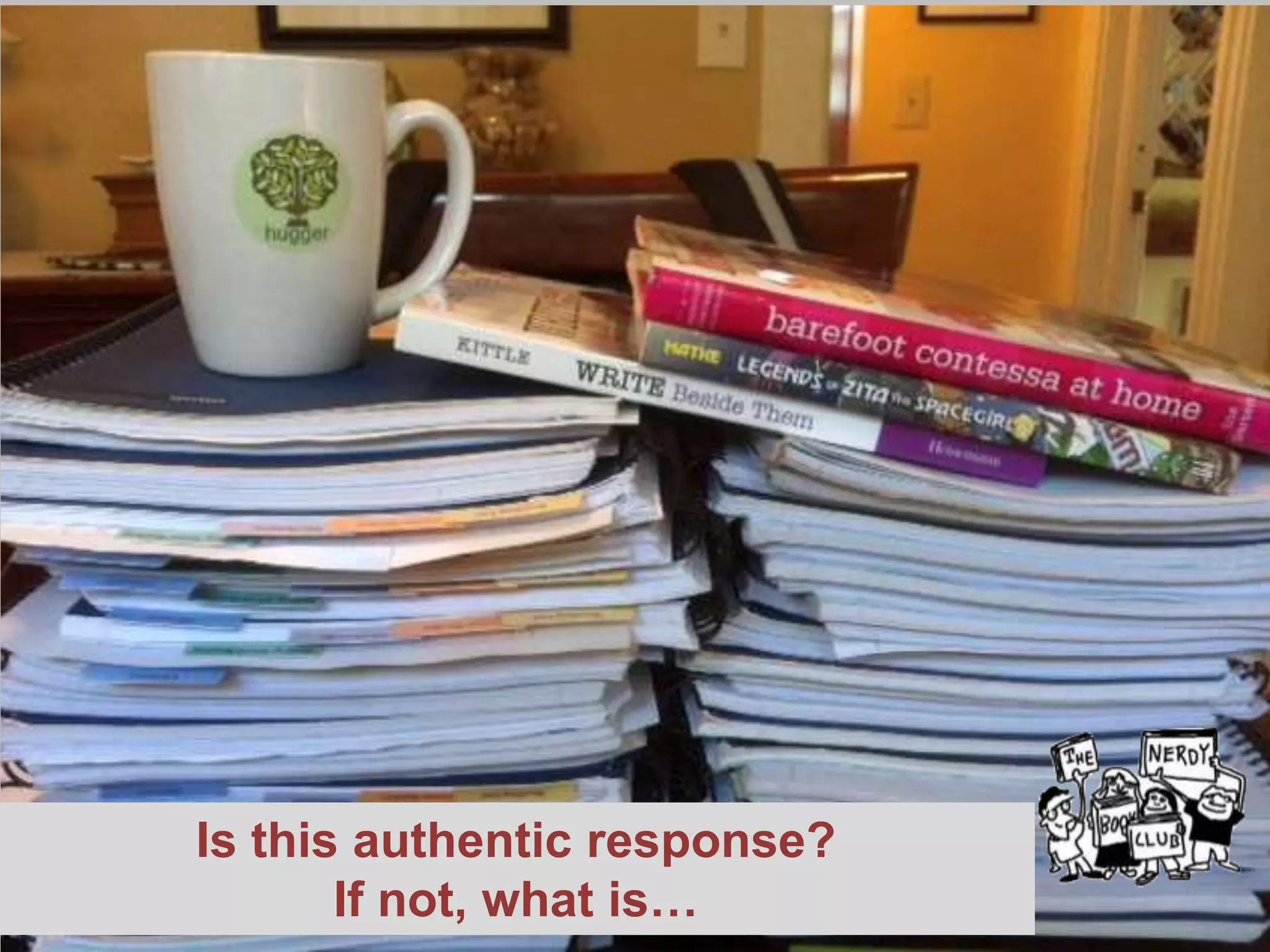Sokolowski authentic reading response | PPT