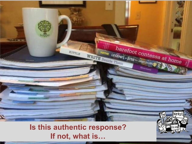 Sokolowski authentic reading response | PPTX