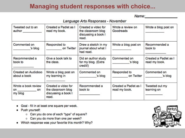 Sokolowski authentic reading response | PPTX
