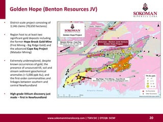 Sokoman Minerals Corporate Presentation - October 2022 | PPT