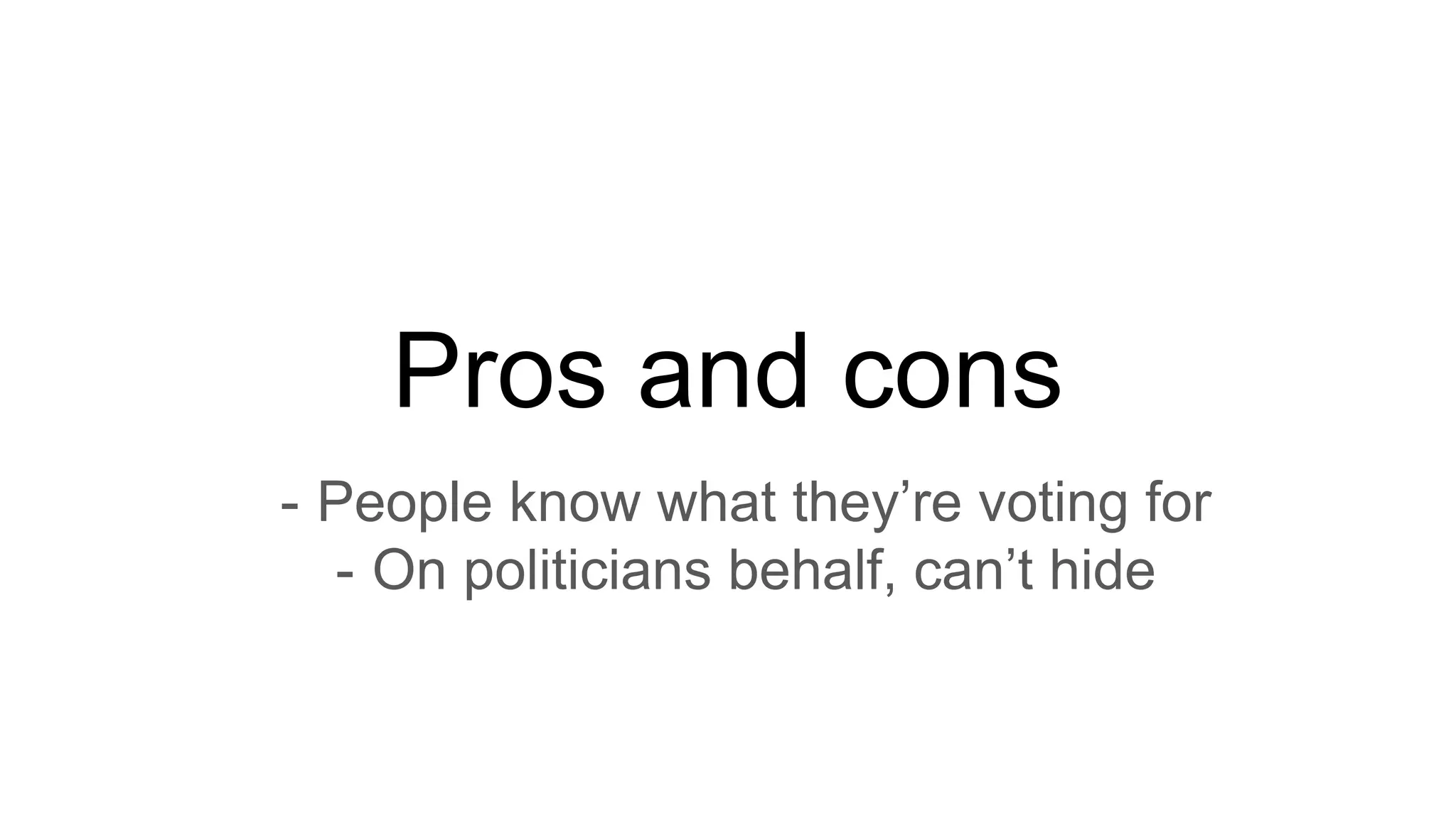 Political transparency | PPTX