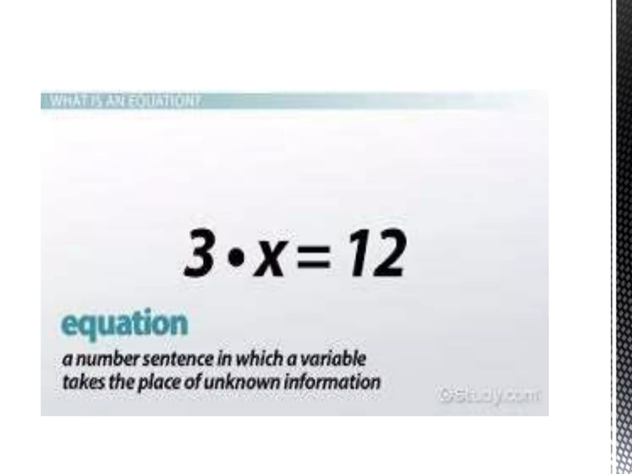 solving simple equation | PPTX | Physics | Science