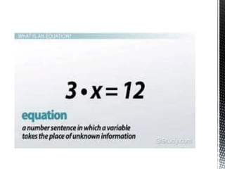 solving simple equation | PPTX