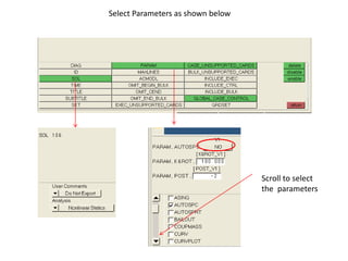 Non linear static analysis of plate using Nastran Sol106 | PPTX