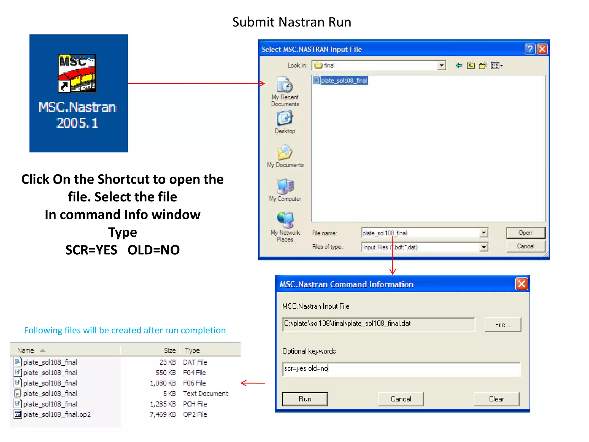 Frequency response analysis of plate using Nastran Sol108 | PPTX