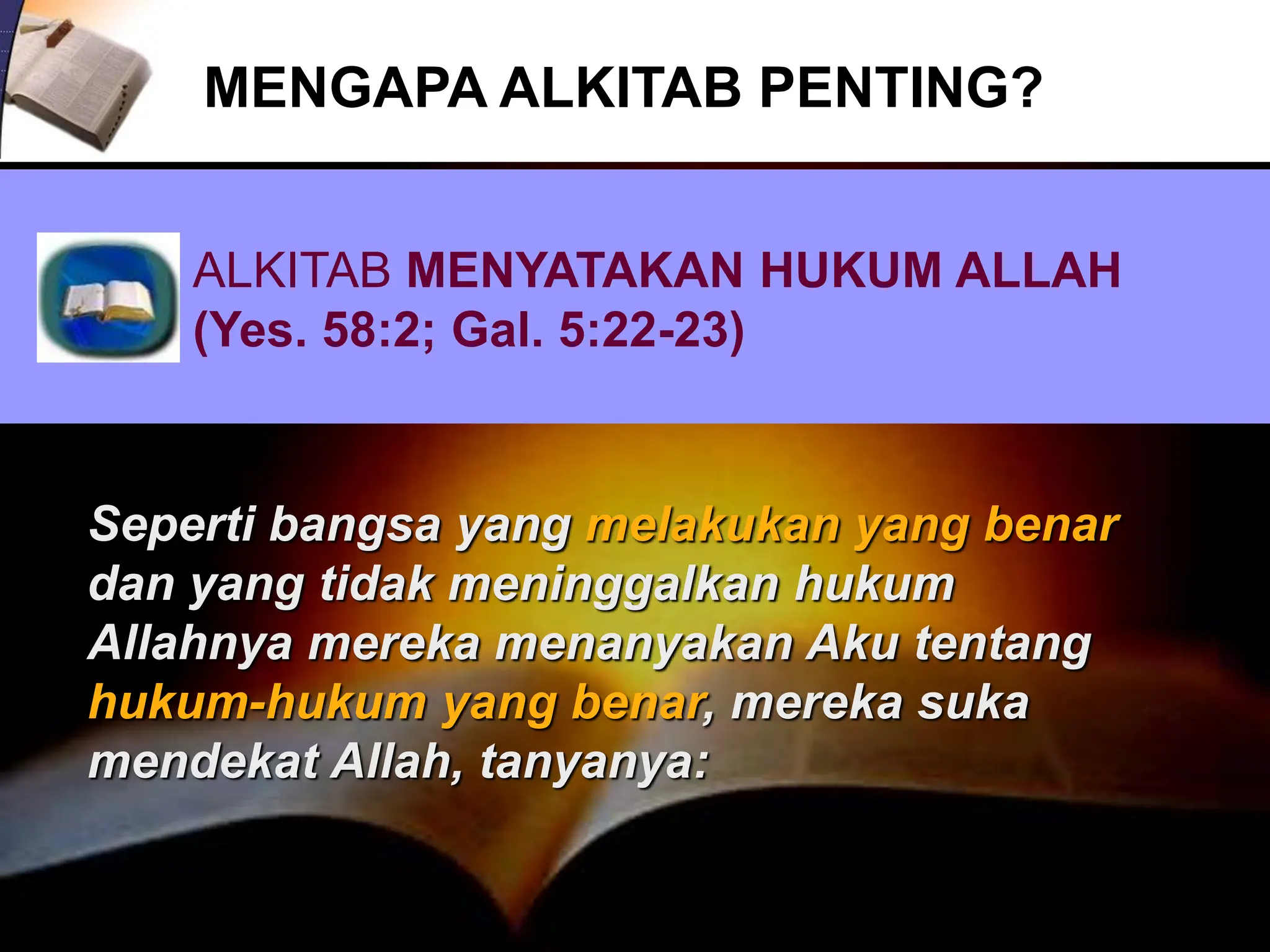 Mengenal Alkitab Ppt