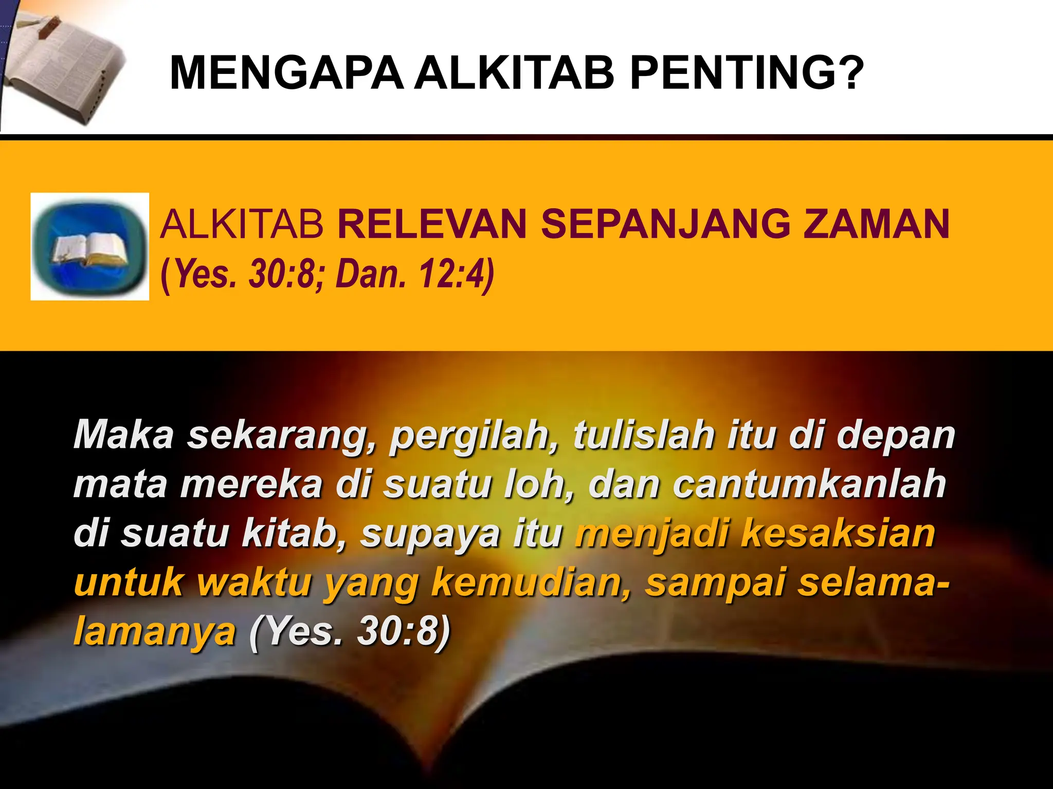 Mengenal Alkitab | PPT