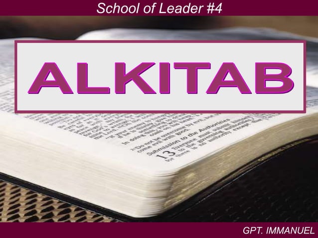 Mengenal Alkitab | PPT