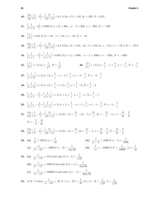 Solution Manual : Chapter - 02 Limits and Continuity | PDF