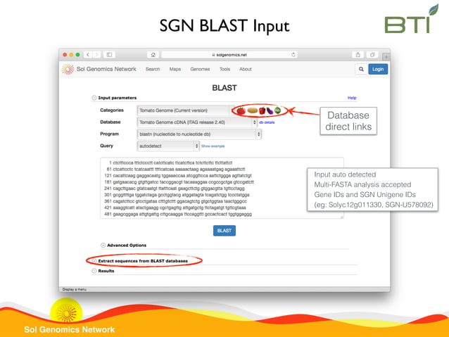 Sol2015 SGN Bioinformatics Tools | PDF | Biological Sciences | Science
