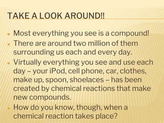 molecules and compounds | PPTX