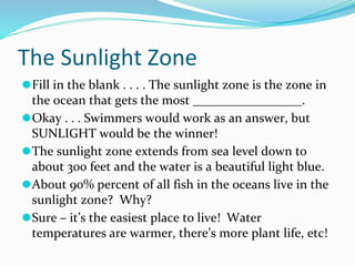 Sol 5.6 big blue marble the oceans zones | PPT